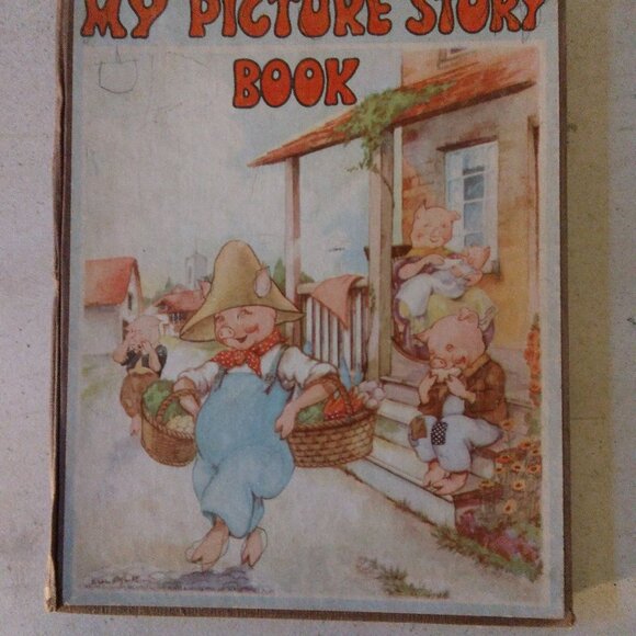 Other | Rare Vintage Circa 1941 My Picture Story Book | Poshmark